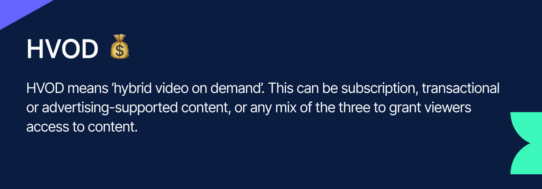 SVOD, AVOD, TVOD, HVOD, BVOD, and OTT: the ultimate guide